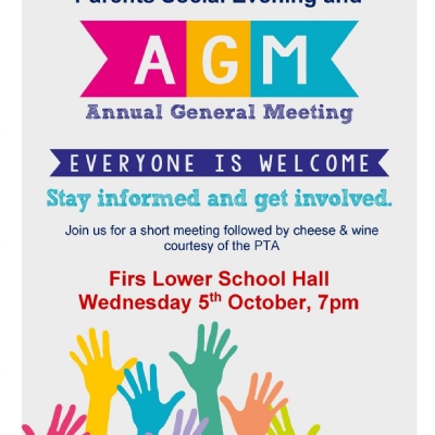 The Firs Lower School - PTA AGM and Social Evening